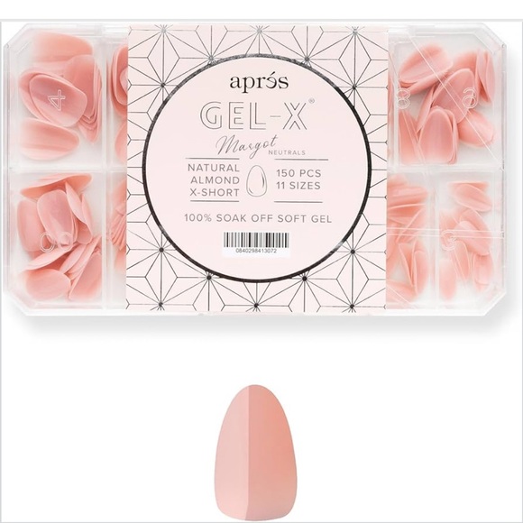 apre’s GEL-X | Makeup | Aprs Gelx Neutrals Natural Emma Round Short ...